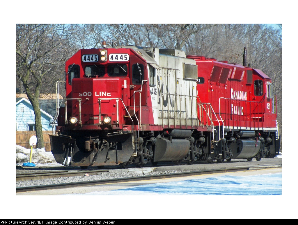 SOO 4445, CP's Tomah Sub.